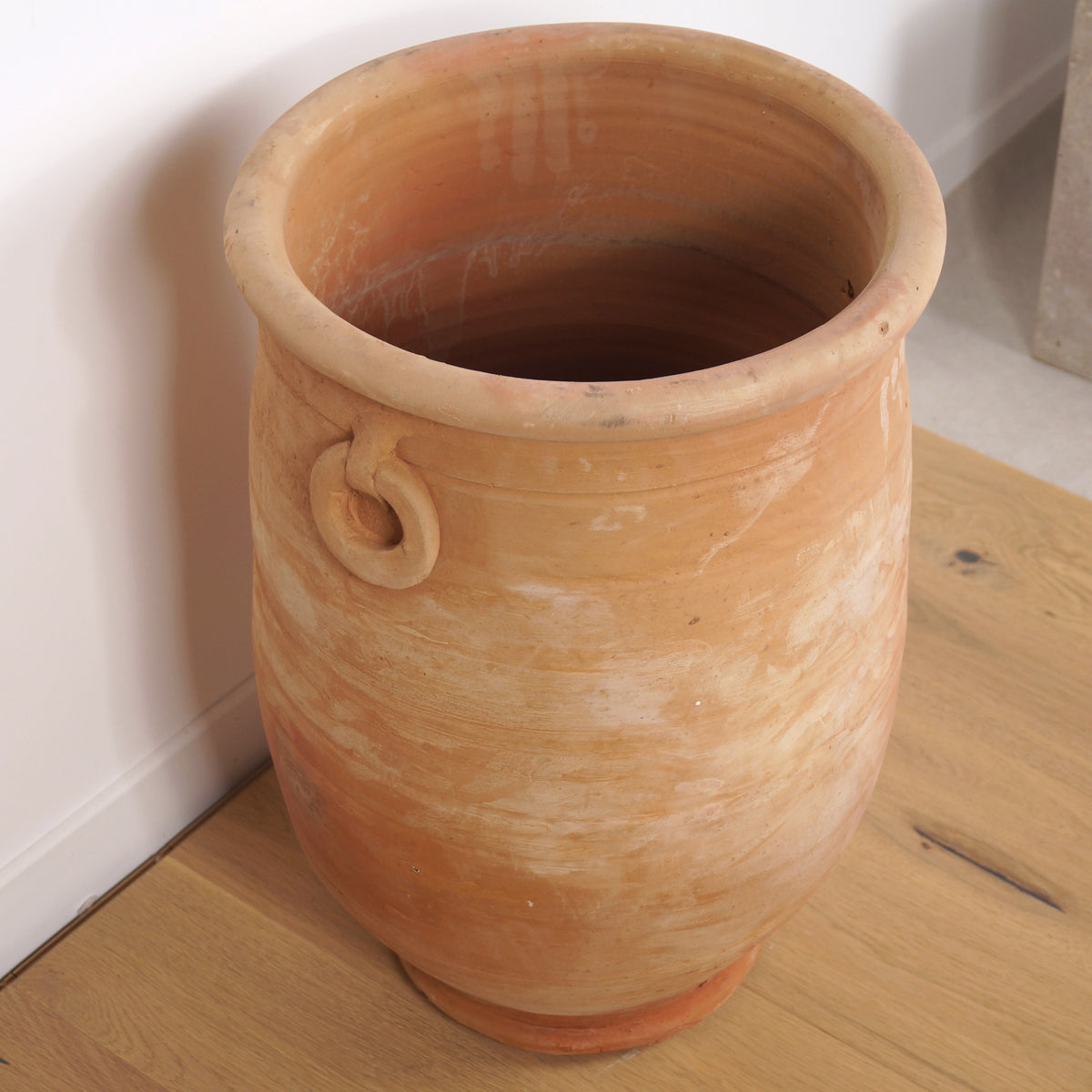 Jarre en terre cuite extérieur 100 cm – Pot de fleur pour jardin ...