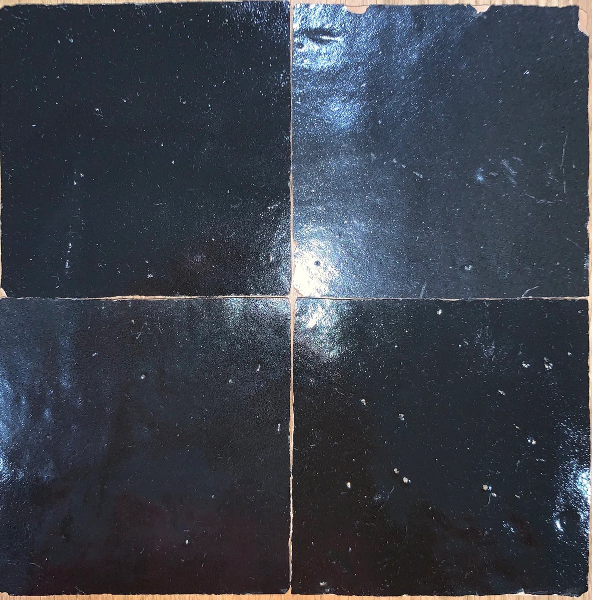 Zellige véritable du Maroc - Noir – Bohome Living