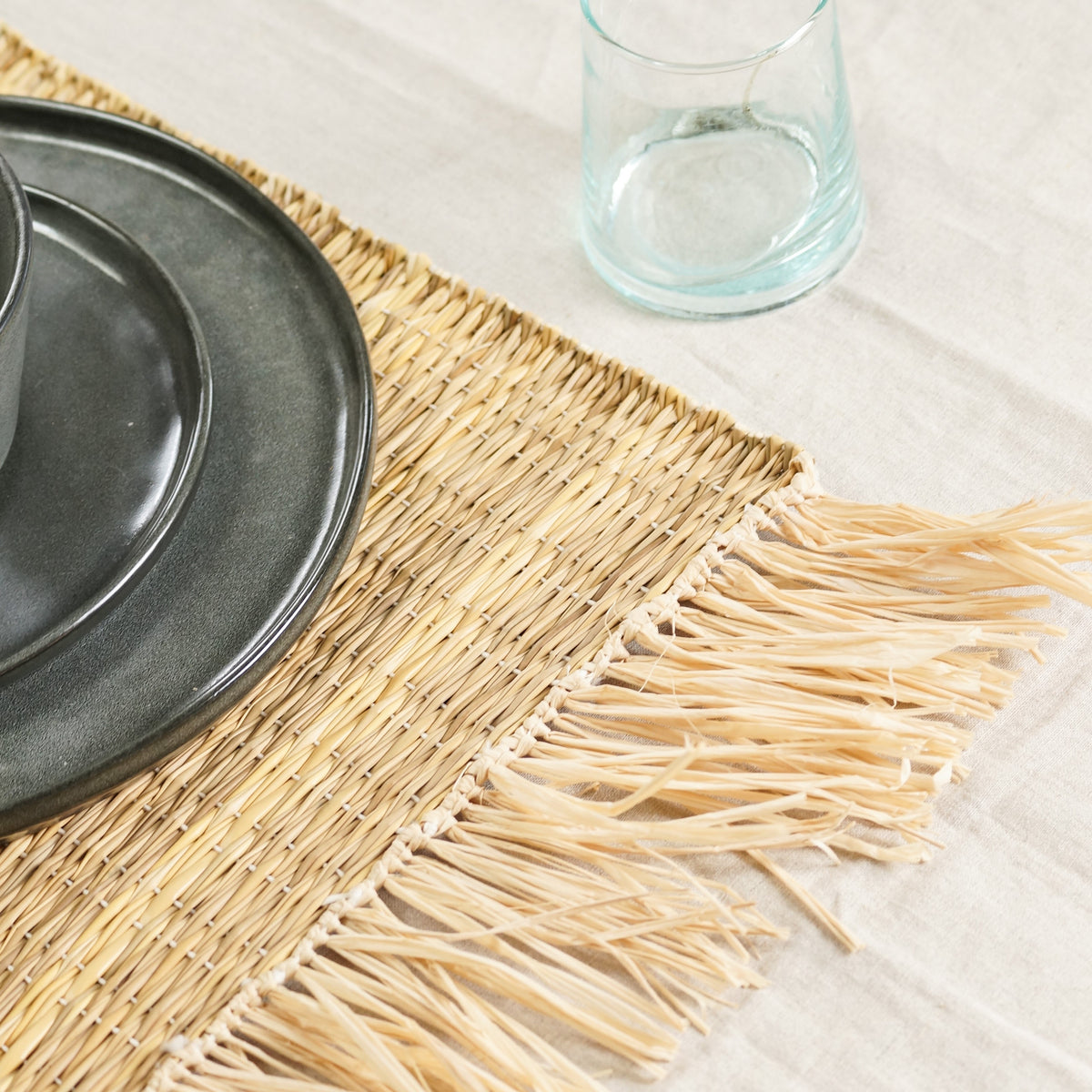 Set de table en raphia - Lot de 2 – Bohome Living